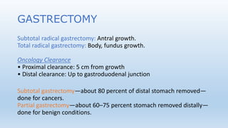 Surgery for gastric ca | PPTX