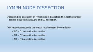 Surgery for gastric ca | PPTX