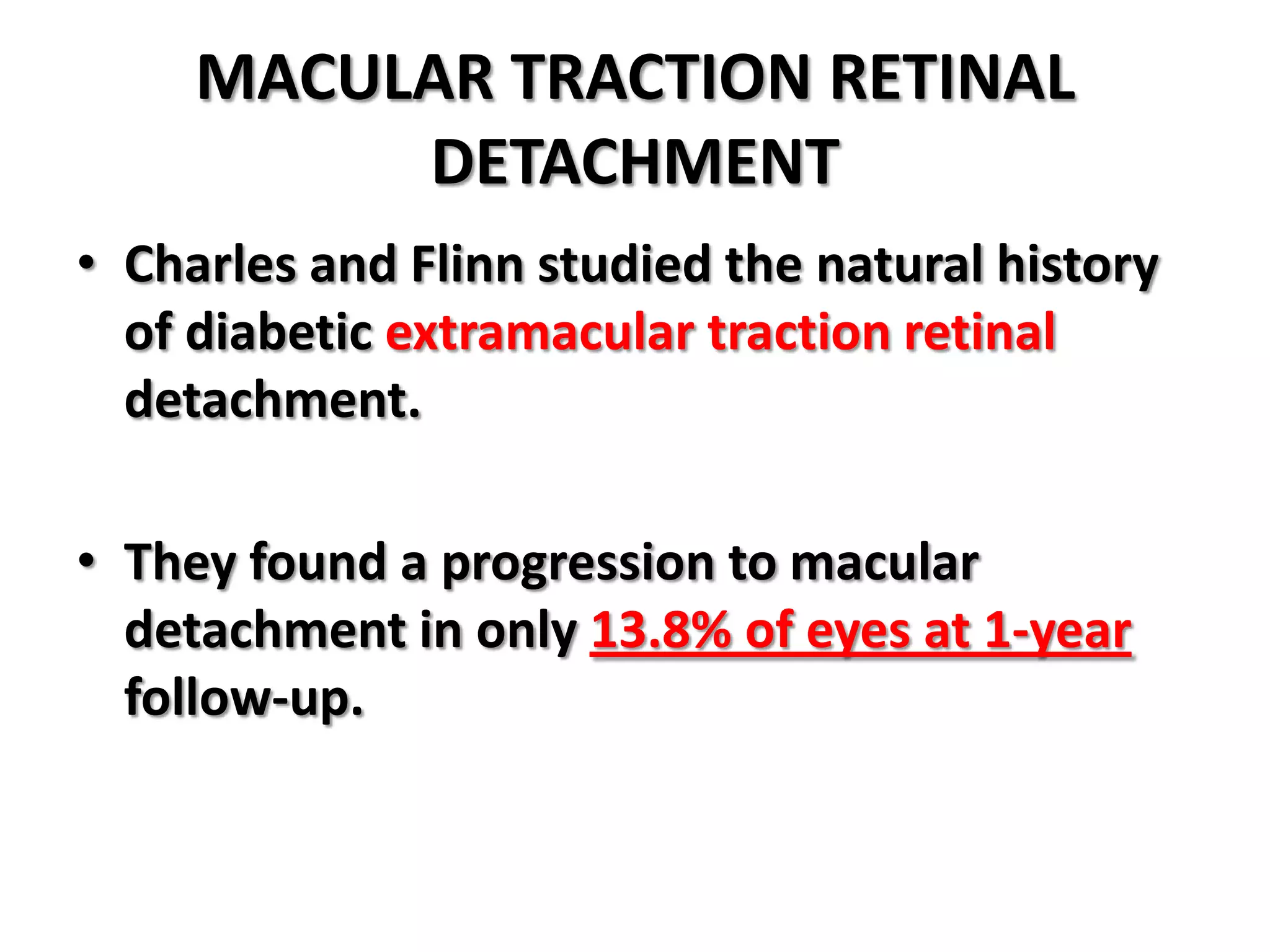 Surgery for proliferative diabetic retinopathy | PPTX
