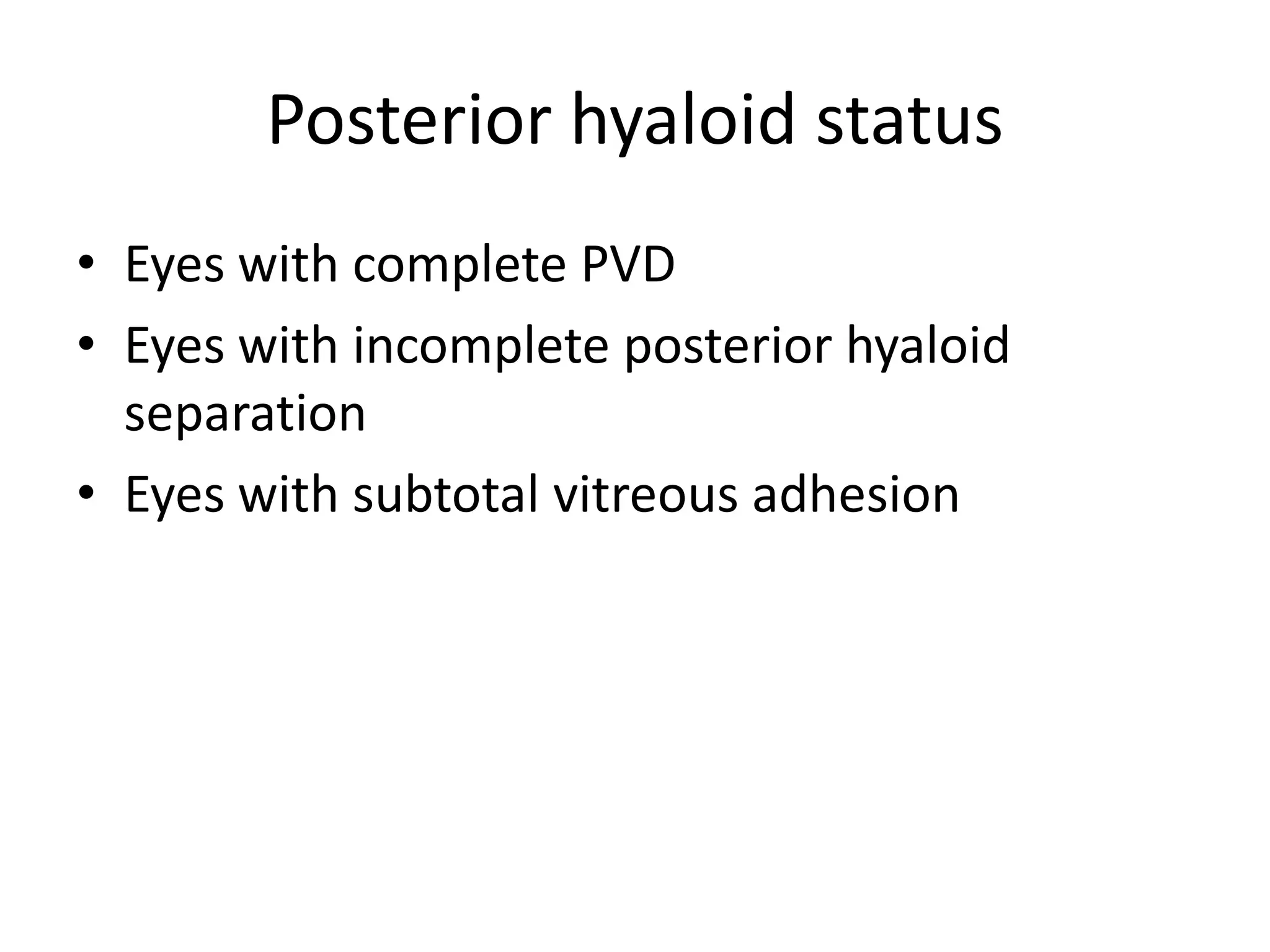 Surgery for proliferative diabetic retinopathy | PPTX