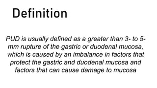 Surgery for Peptic ulcer disease (PUD).pdf. KCH-Malawi | PDF