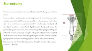 SURGERY FOR THE ENLARGED THYROID AND ITS MANAGEMENT | PPTX