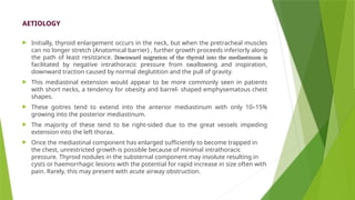 SURGERY FOR THE ENLARGED THYROID AND ITS MANAGEMENT | PPTX