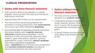 SURGERY FOR THE ENLARGED THYROID AND ITS MANAGEMENT | PPTX