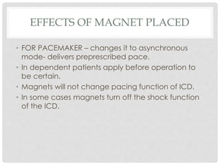 Surgery in patients with icd and pacemakers | PPTX