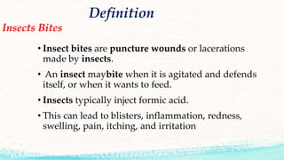 Surgery insects bites | PPT