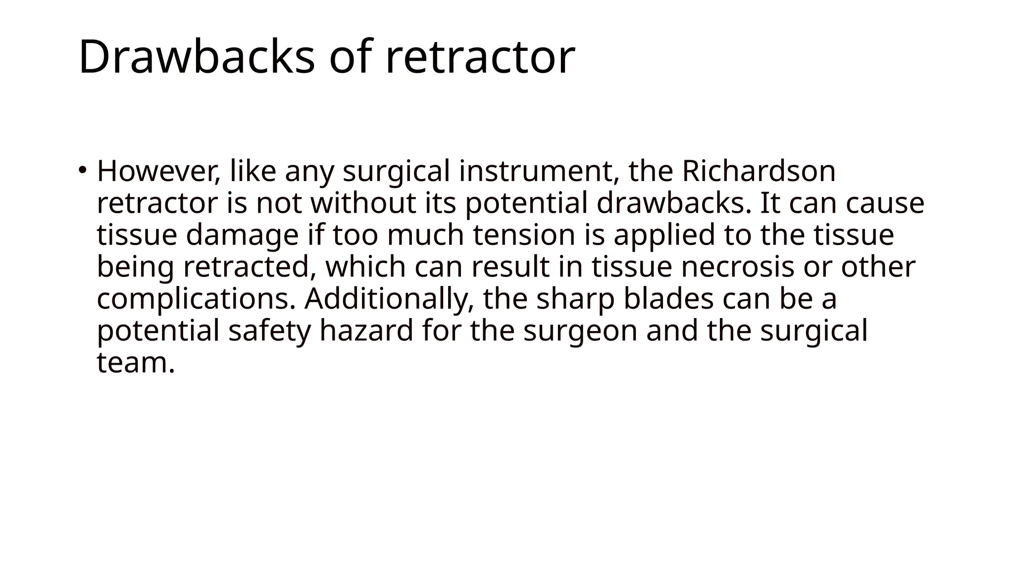 surgery instruments.pptx Retractor hand held | PPTX