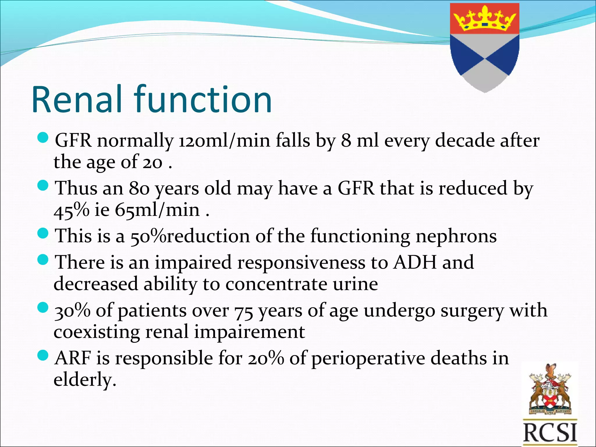 Surgery in the elderly | PPT