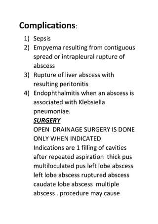 SURGERY LIVER ABSCESS | DOCX