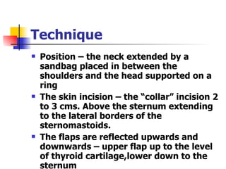 thyroid surgery | PPT