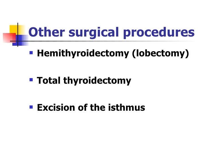thyroid surgery