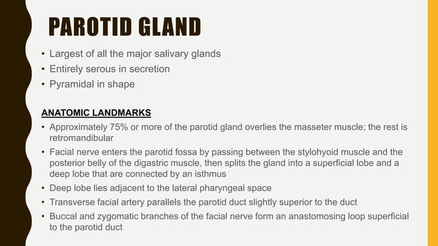 Parotid gland swelling | PPTX