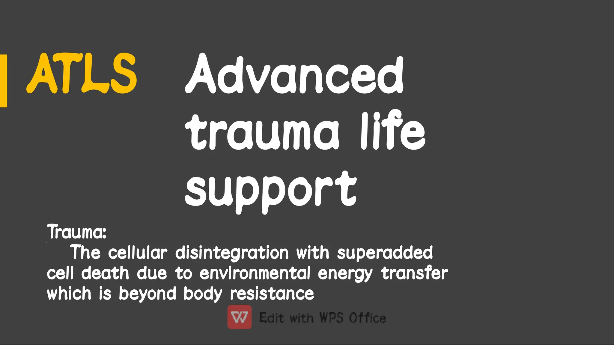advance trauma life support | PDF