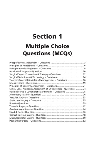 Surgery Questions | PDF