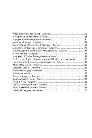 Surgery Questions | PDF