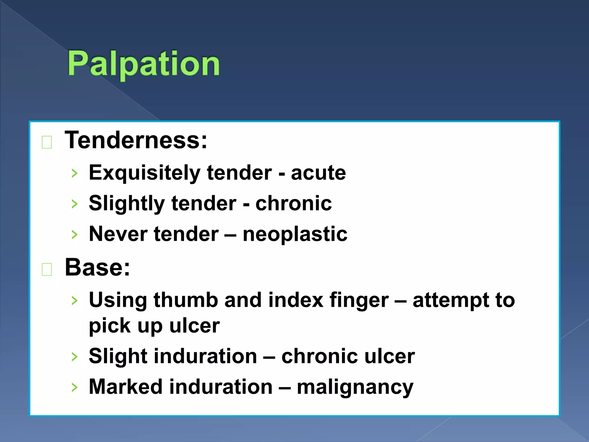 Evaluation Of Oral Ulcerations | PPTX