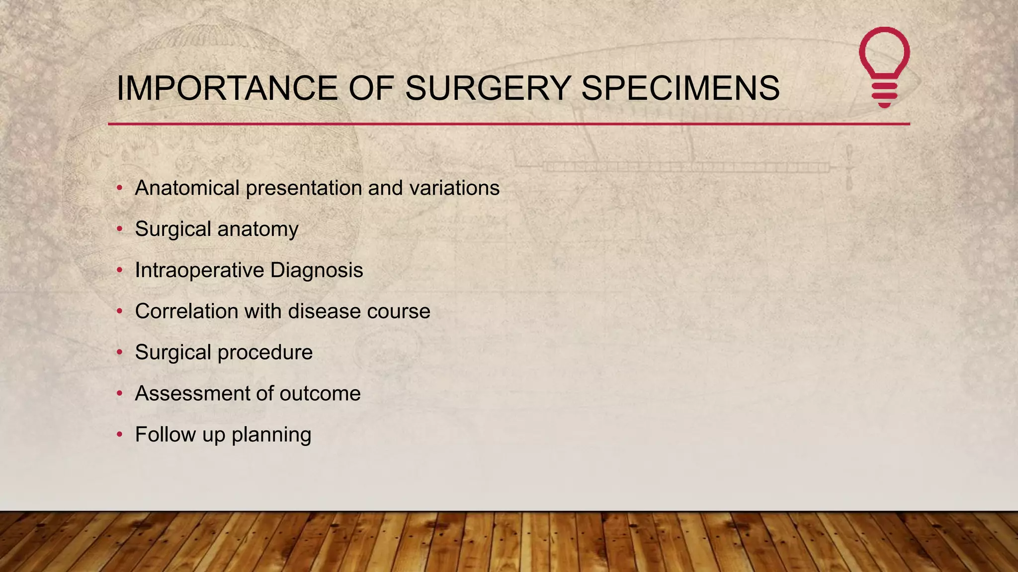 General surgery specimens | PPTX