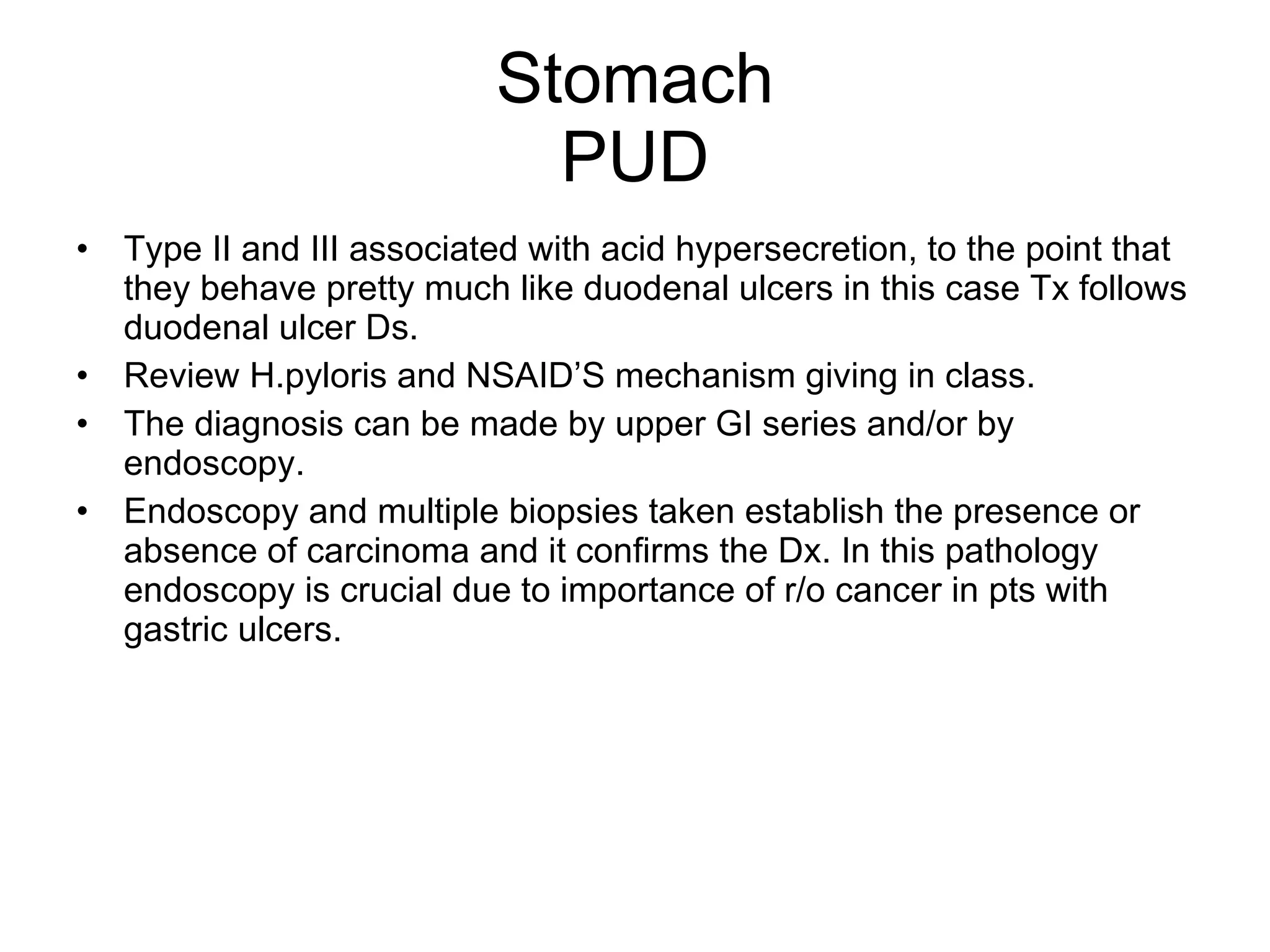 Surgery Stomach & Duodenum Tg | PPT