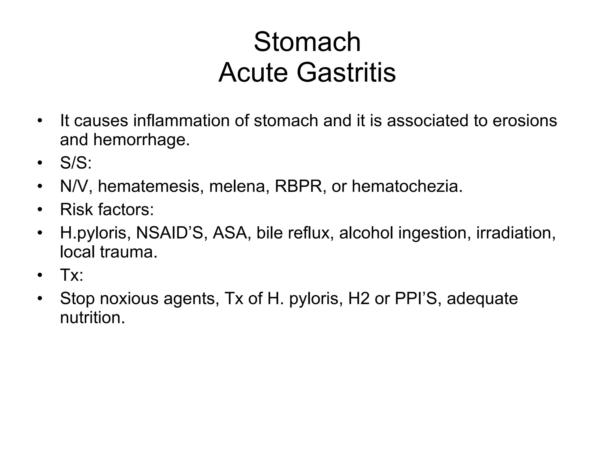 Surgery Stomach & Duodenum Tg | PPT