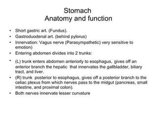 Surgery Stomach & Duodenum Tg | PPT