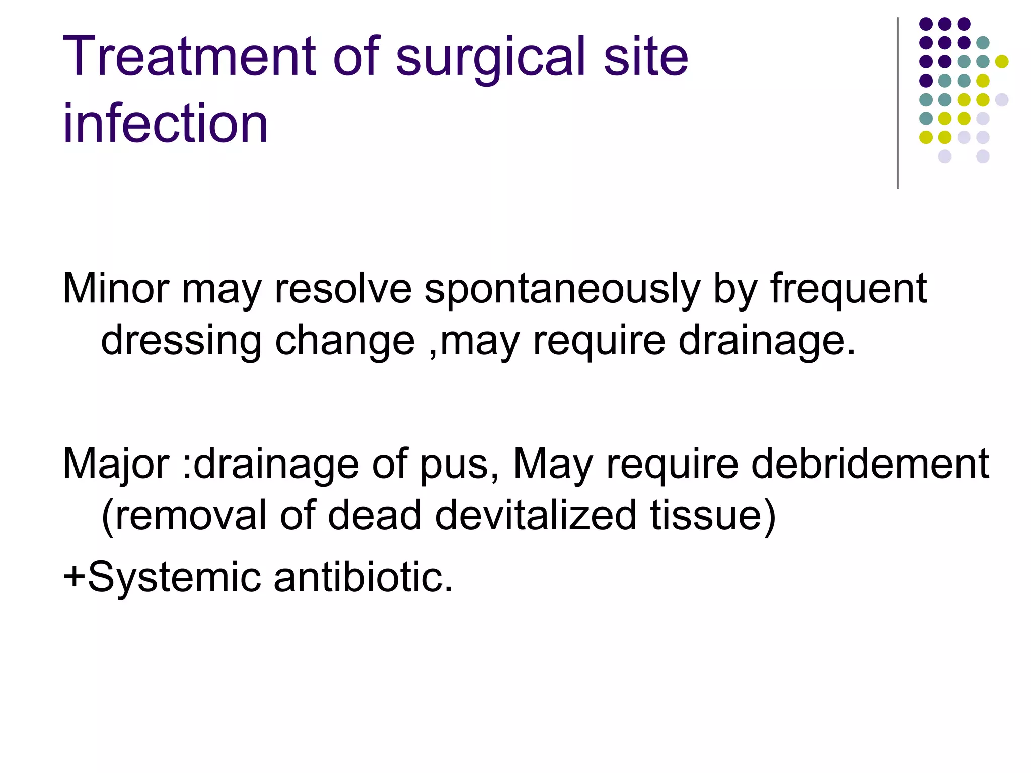 Surgery(surgical infections) 1-2 | PPT