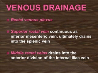 Anatomy&Physiology of Rectum | PPTX