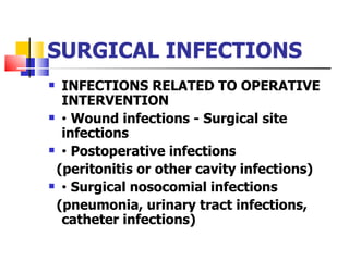 Surgical infections Control | PPT