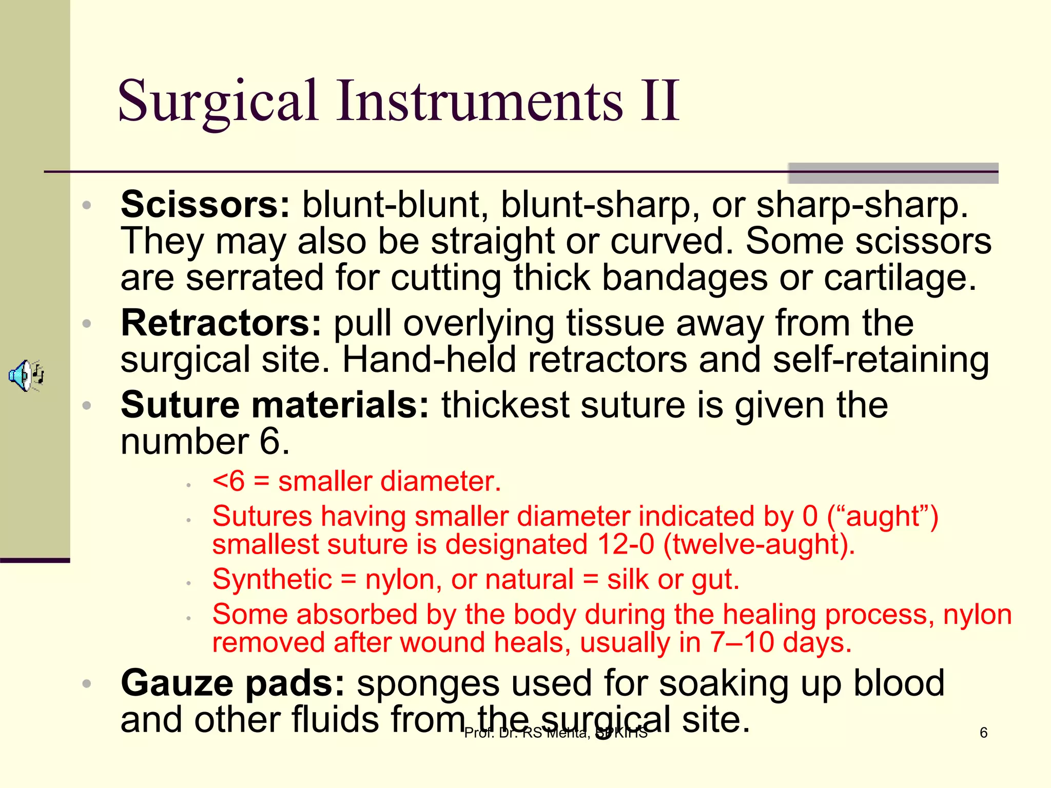 Surgical instruments, drains & catheters | PPSX