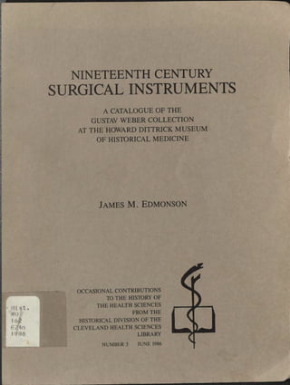 Surgical instruments nineteenth-century- | PDF