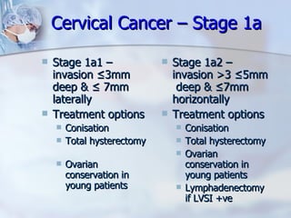 Surgical Intervention In Gynaecological Cancer | PPT