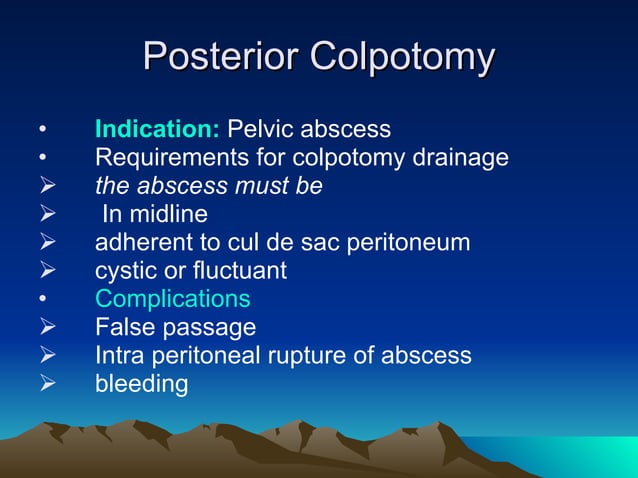 SURGICAL MANAGEMENT OF SEPTIC ABORTION | PPT | Debated Sensitive Social ...