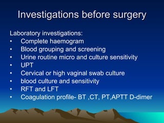 SURGICAL MANAGEMENT OF SEPTIC ABORTION | PPT