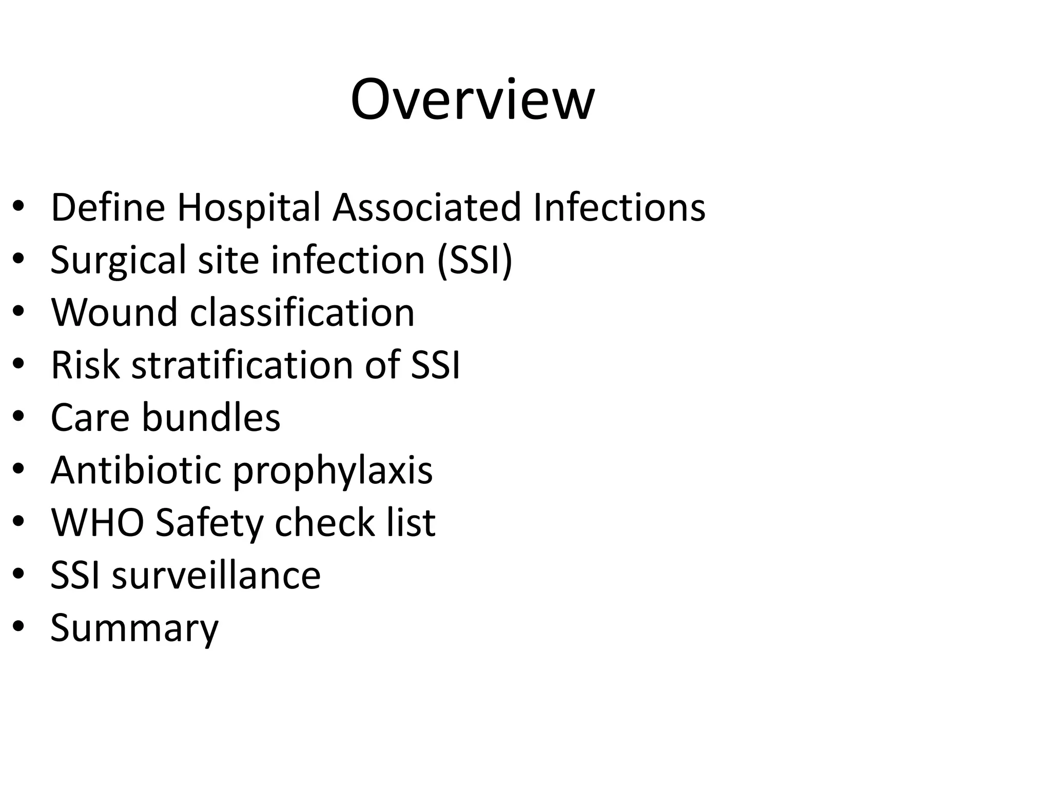 Surgical site-infection | PPT