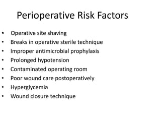 Surgical site-infection | PPTX