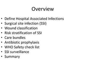 Surgical site-infection | PPT