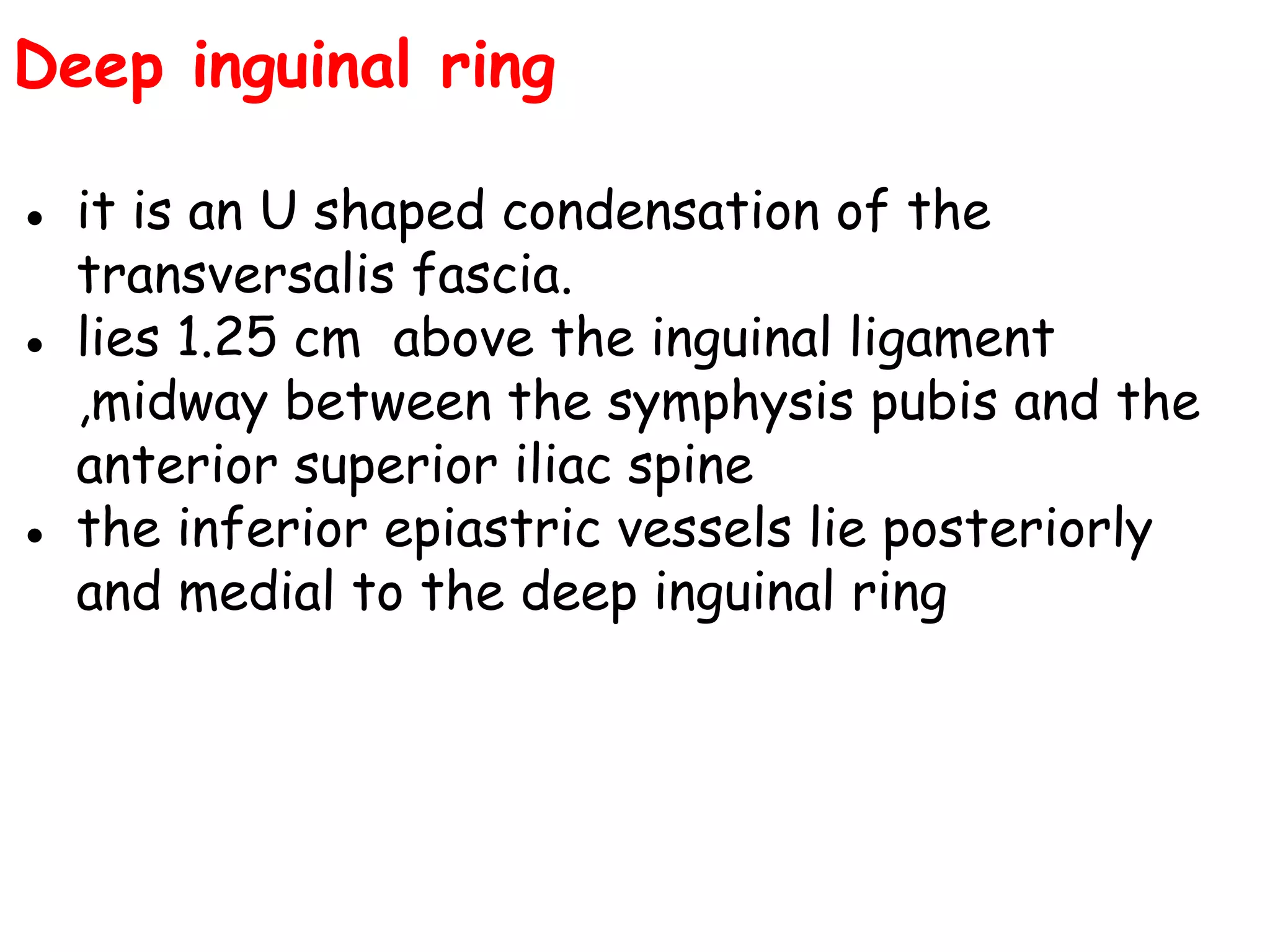 Surgical anatomy of inguinal canal | PPTX