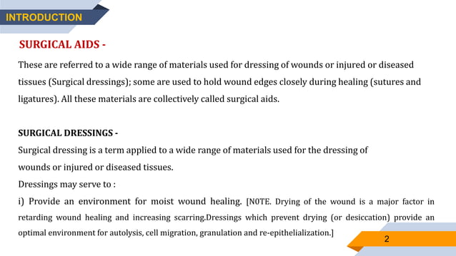 SURGICAL AIDS | PPSX