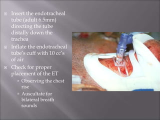Surgical airway technique | PPT
