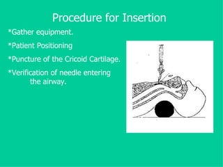 Surgical airway inservice 6 2009 | PPT | Lung and Respiratory Health ...