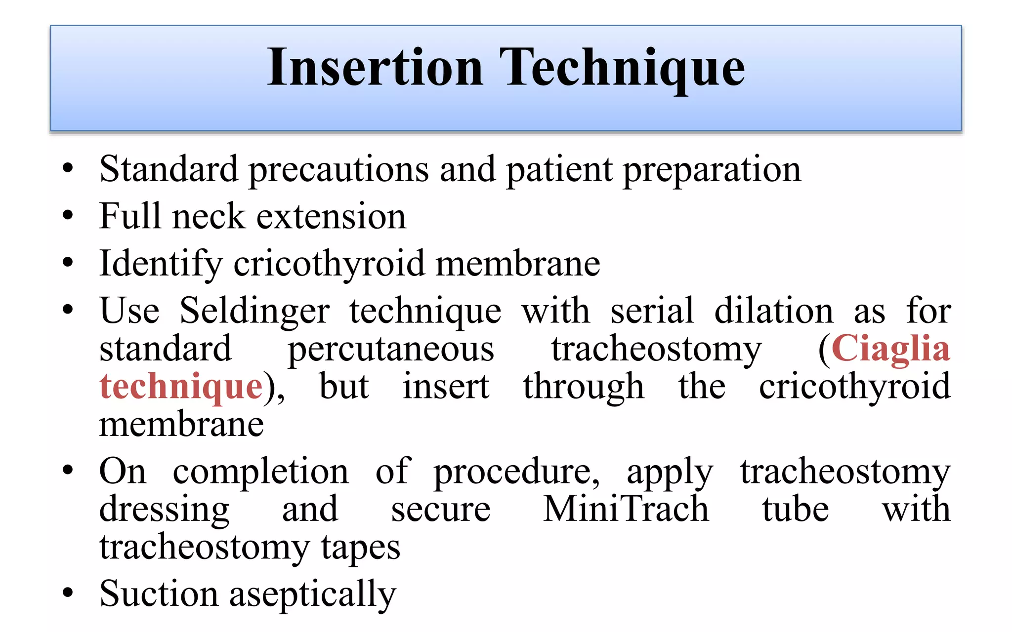 Surgical airway techniques | PPTX