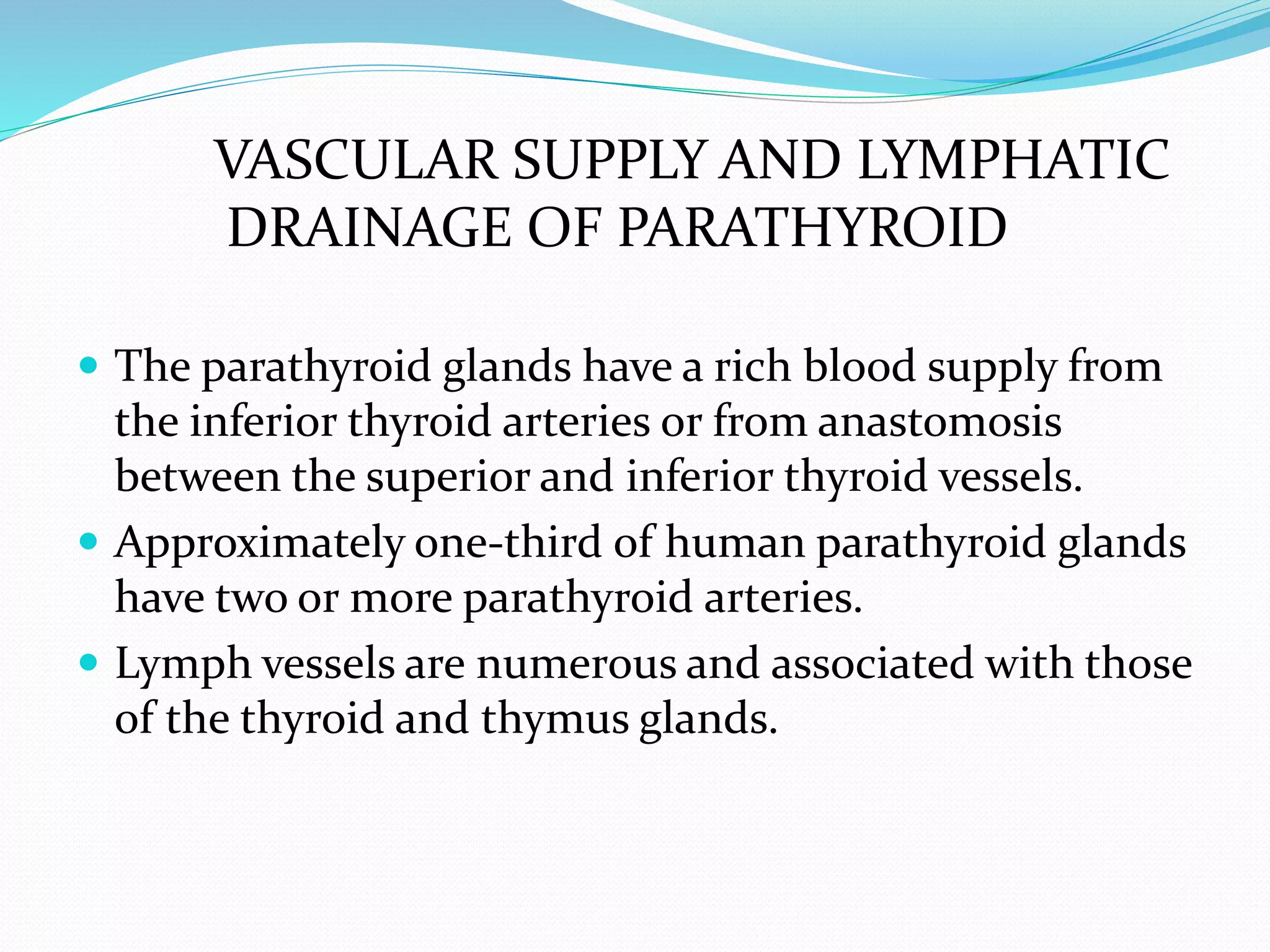 Surgical anatomy and physiology of thyroid and parathyroid | PPTX
