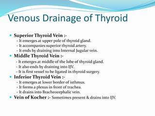 Surgical anatomy and physiology of thyroid and parathyroid | PPTX