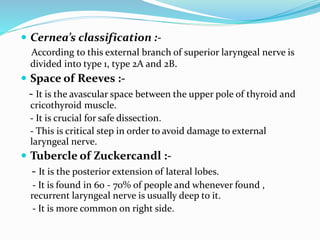 Surgical anatomy and physiology of thyroid and parathyroid | PPTX