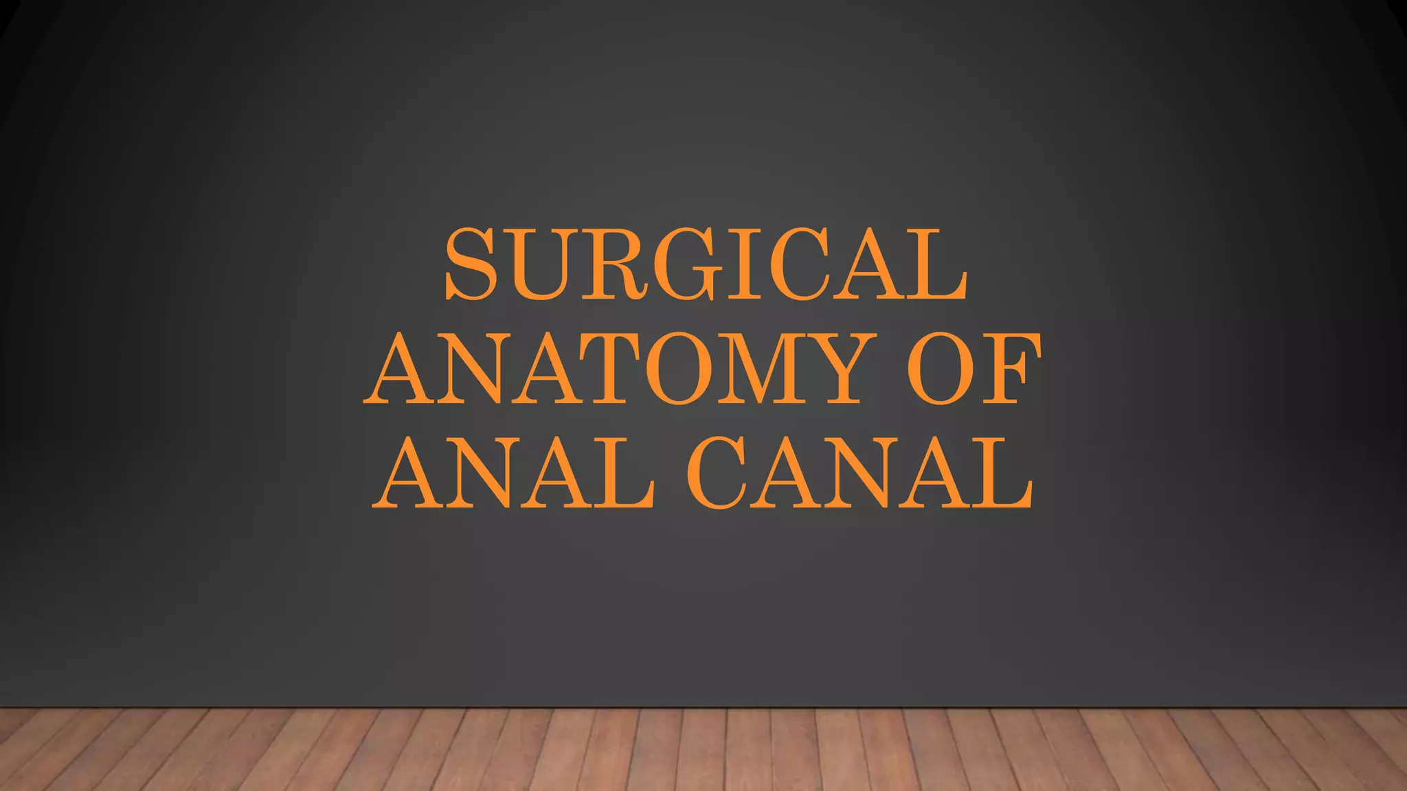 SURGICAL ANATOMY OF ANAL CANAL.pptx