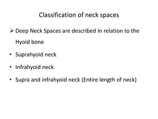 Surgical anatomy of deep neck spaces | PPTX
