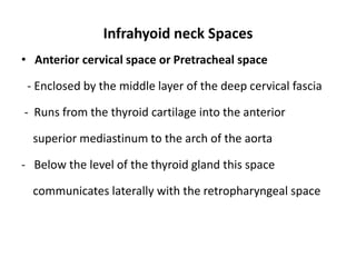 Surgical anatomy of deep neck spaces | PPTX