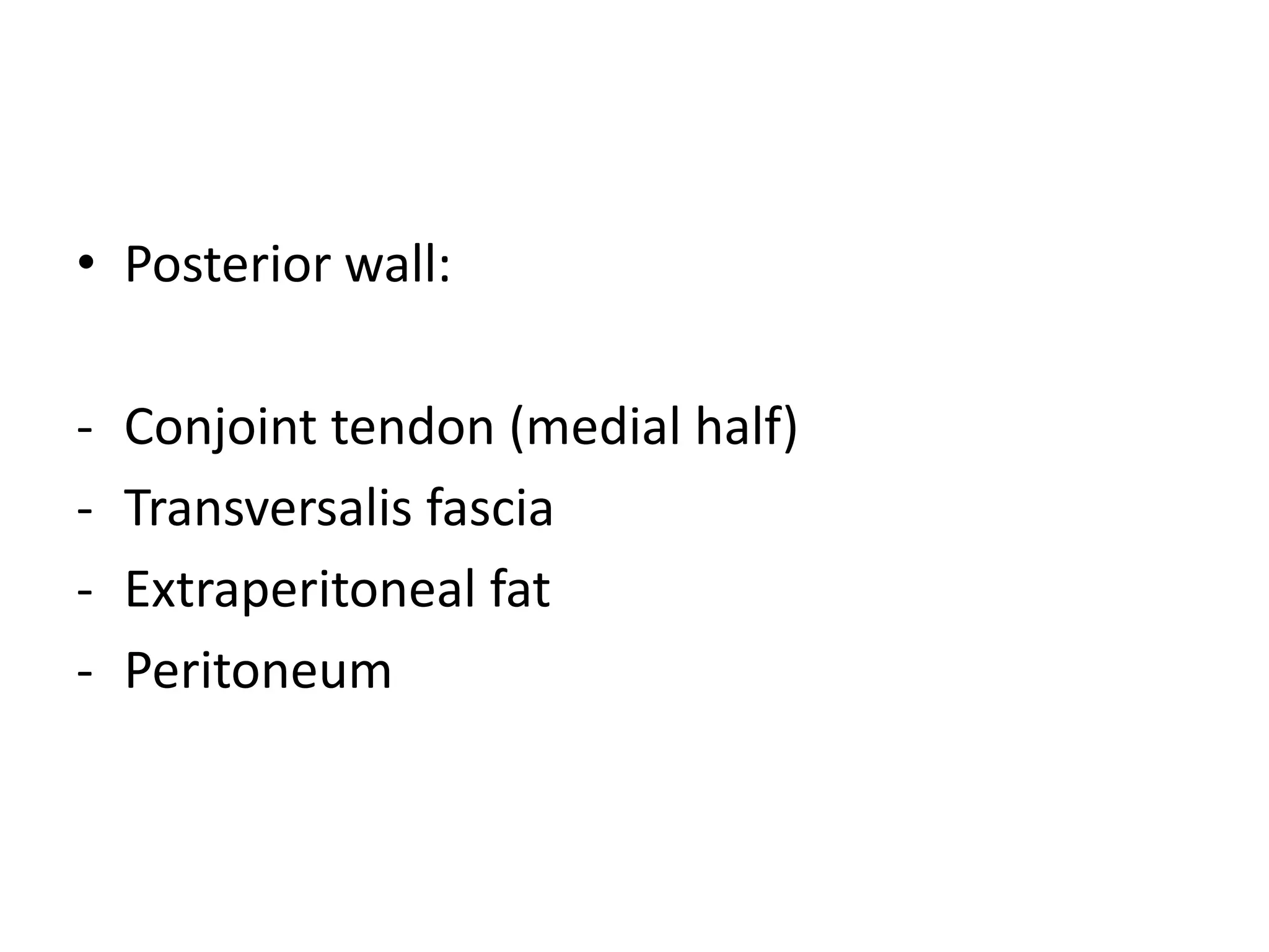 Surgical anatomy of inguinal hernia | PPTX