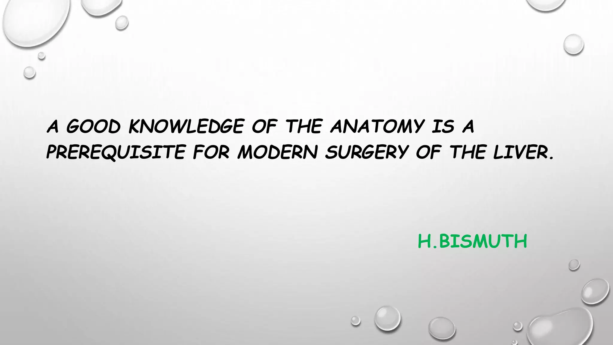 Surgical anatomy of liver | PPTX