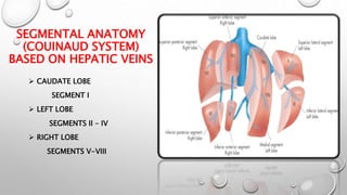 Surgical anatomy of liver | PPTX