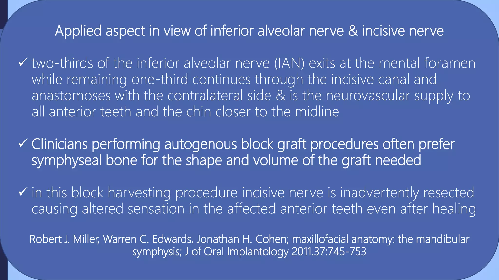 Surgical anatomy of mandible | PPTX